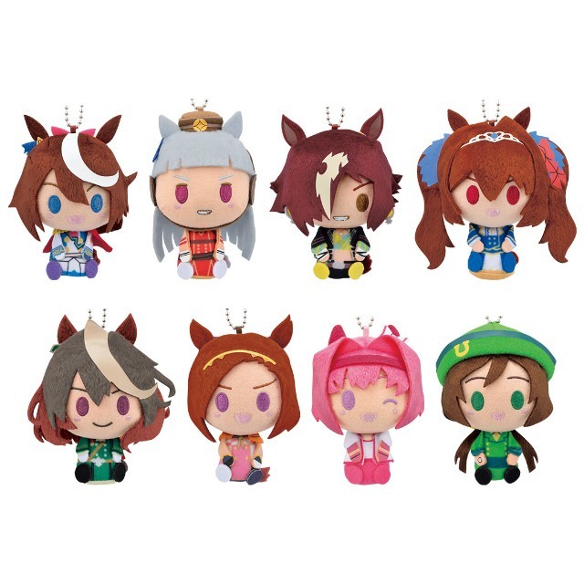 Umamusume Pretty Derby Tokai Teio Plush Keychain Ichiban Kuji BANDAI ...