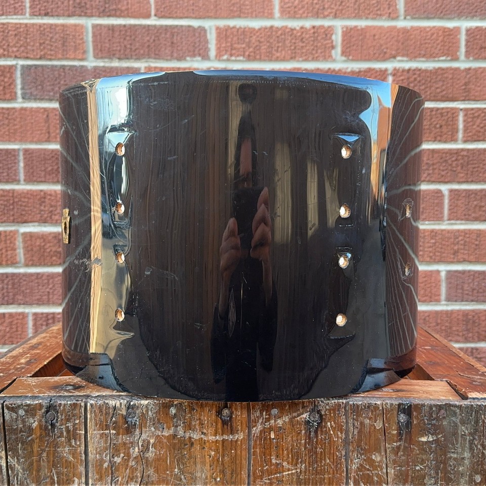 1960s Ludwig 9x13 Pre-Serial Super Classic Tom Drum Shell Black | eBay