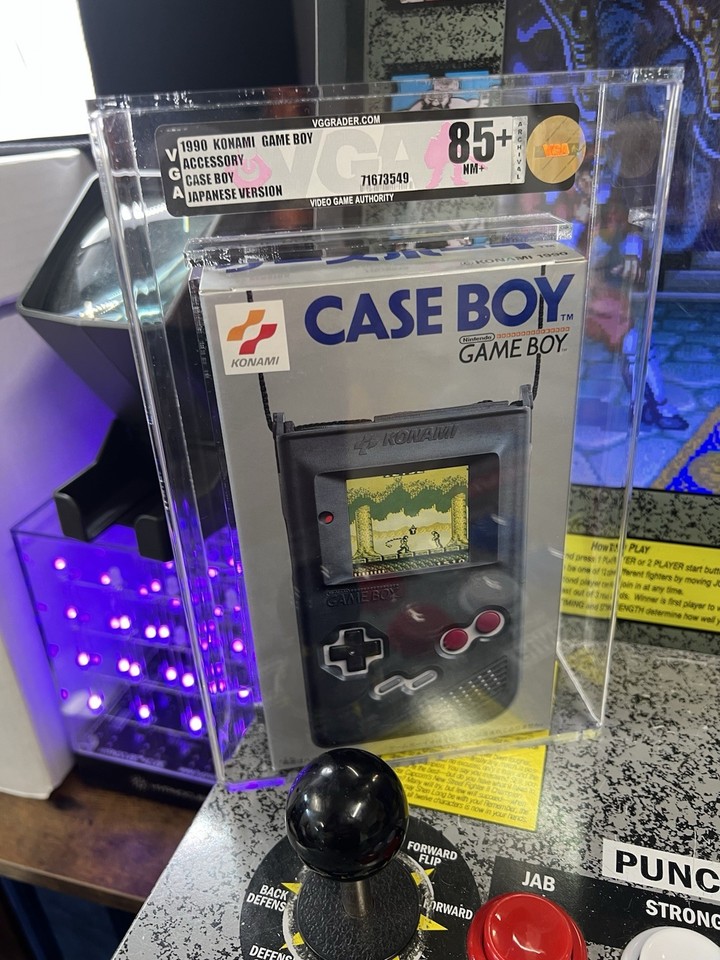 1990 Konami Nintendo Game Boy Case Boy JP Version Graded VGA 85+ NM+ ...