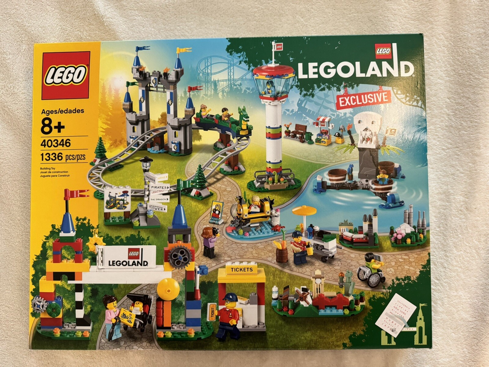 Lego Legoland Theme Park Exclusive 40346 Brand New Factory Sealed ...