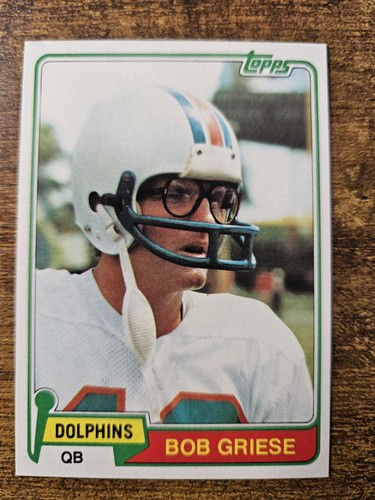 1981 Topps - #482 Bob Griese Miami Dolphins | eBay