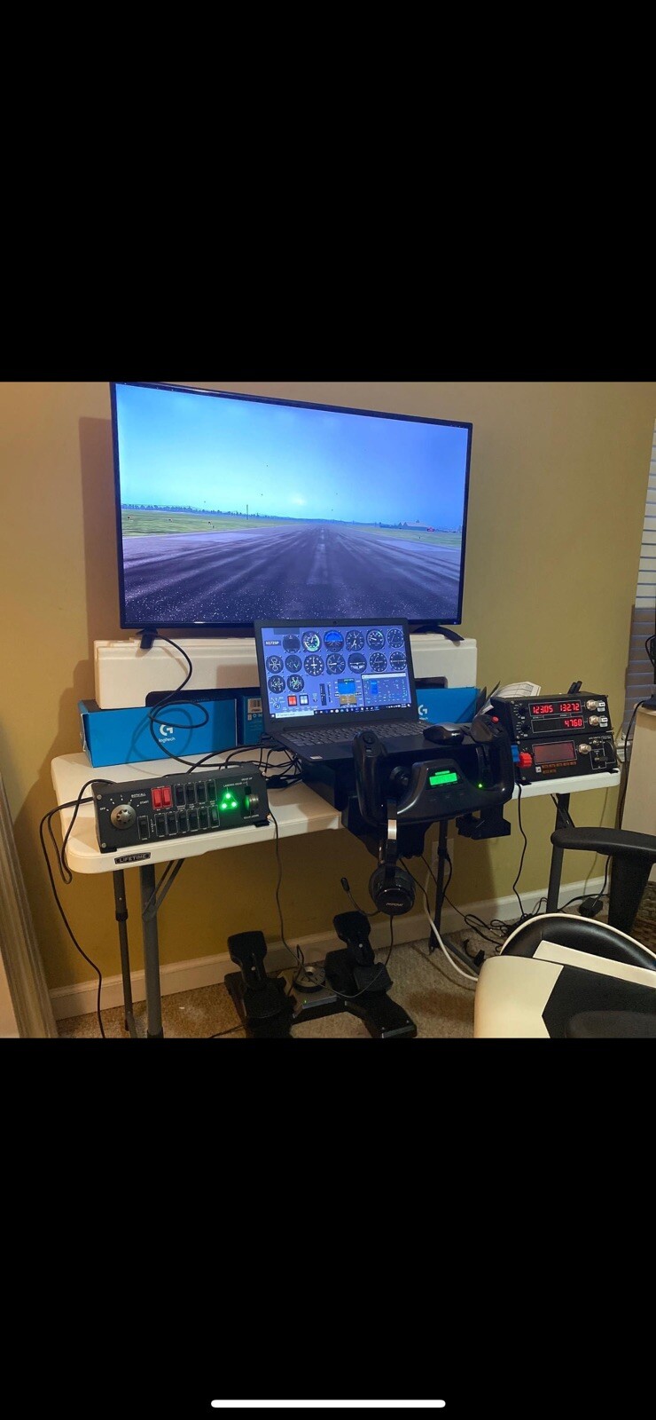 Full Logitech Mint Condition Flight Simulator | eBay