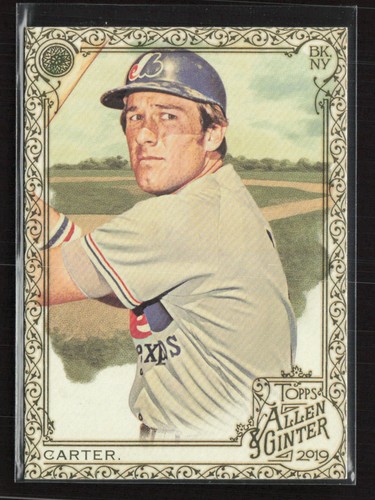 2019 Topps Allen & Ginter #138 Gary Carter Gold Hot Box | eBay