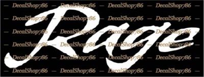 Rage Broadheads - Archery/Hunting/Outdoor - Vinyl Die-Cut Peel N' Stick ...