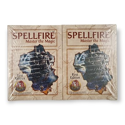 1994 Advanced D&D DND 1st Edition Spellfire Master the Magic Pack TSR ...