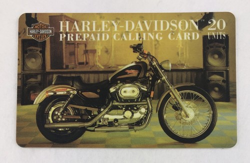 Harley Davidson Prepaid Calling Card Phone 1200 Sportster EXPIRED ...