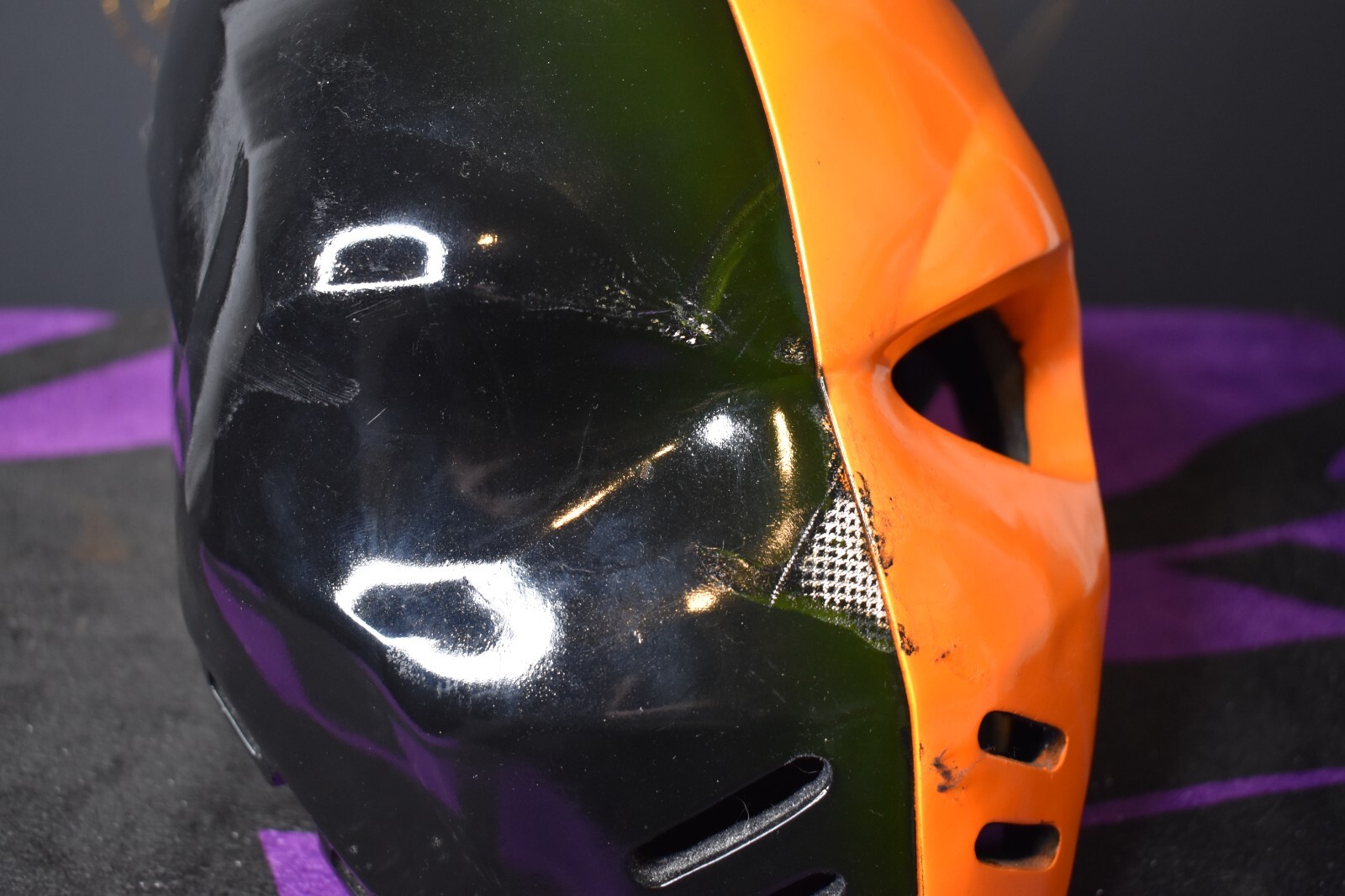Xcoser DeathStroke Arrowverse Helmet Mask Resin Full … - Gem