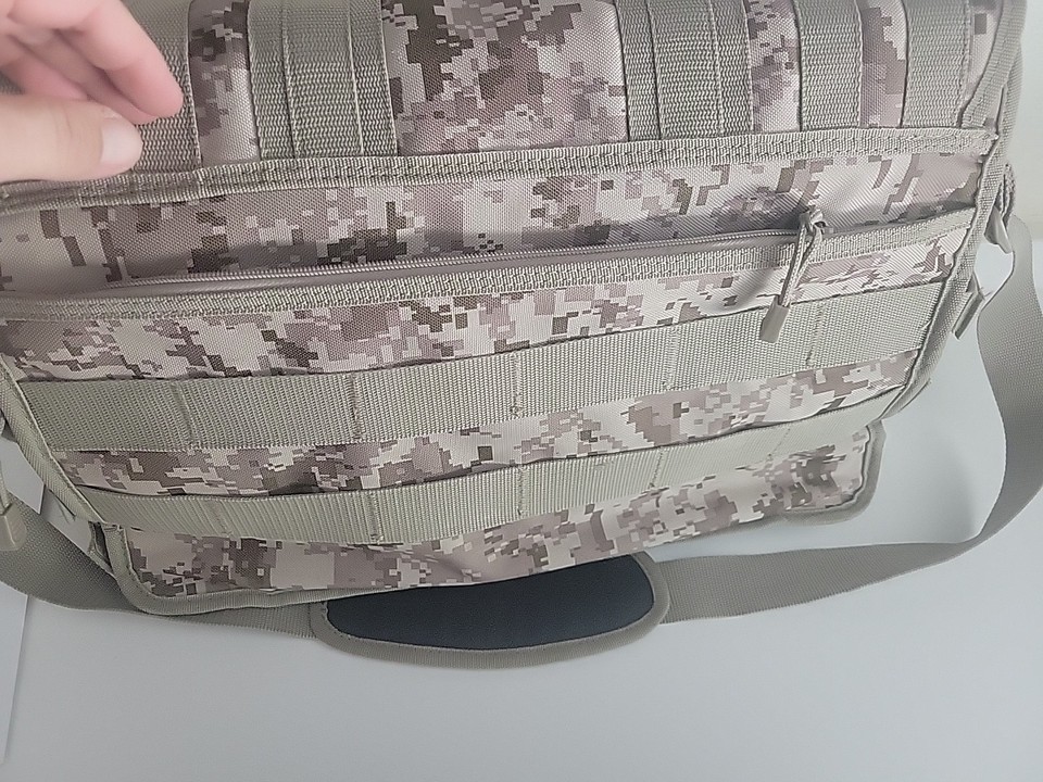 Code Alpha Digital Camo Tactical Gear Travel Messenger Laptop Bag | eBay