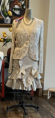 Emanuel Ungaro Paris Mother of the Bride Beaded blazer and Valentino ...