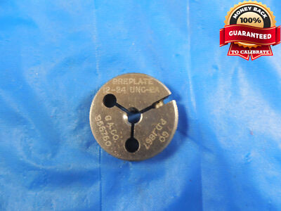 12 24 UNC 2A THREAD RING GAGE #12 .216 GO ONLY P.D = .1867 12-24 UNC-2A ...