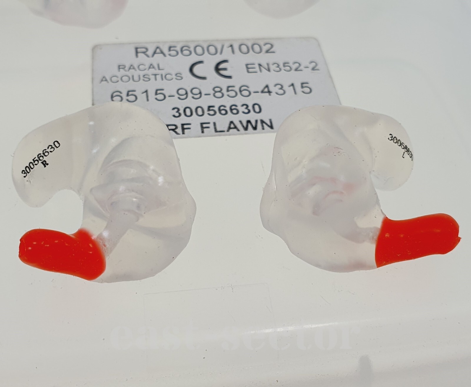 Racal Frontier Moulded Earplugs Speakers H4855, PRR, PRC 343 Bowman ...
