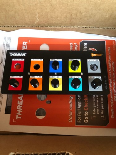 NEW DORMAN 133842QR 133845 HD THREAD CHECKER | eBay