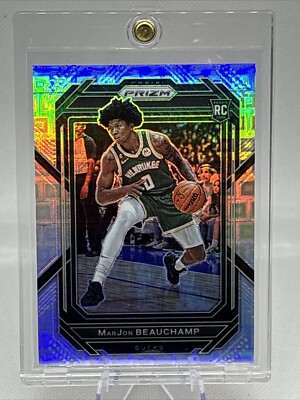 2022-23 Prizm #268 MarJon Beauchamp /150 Premium Box Set Prizm Bucks RC ...