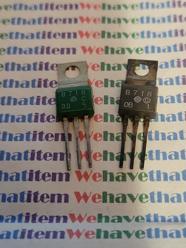 2SB718 / B718 / TRANSISTOR / TO220 / 2 PIECES (qzty) | eBay