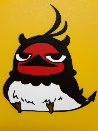 Black Clover Nero Bird Sticker Vinyl Decal Great for Windows/Laptops ...