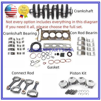 M274.920 2.0T Engine Rebuild Kit For Mercedes-Benz C200 E200 C250 C260 ...