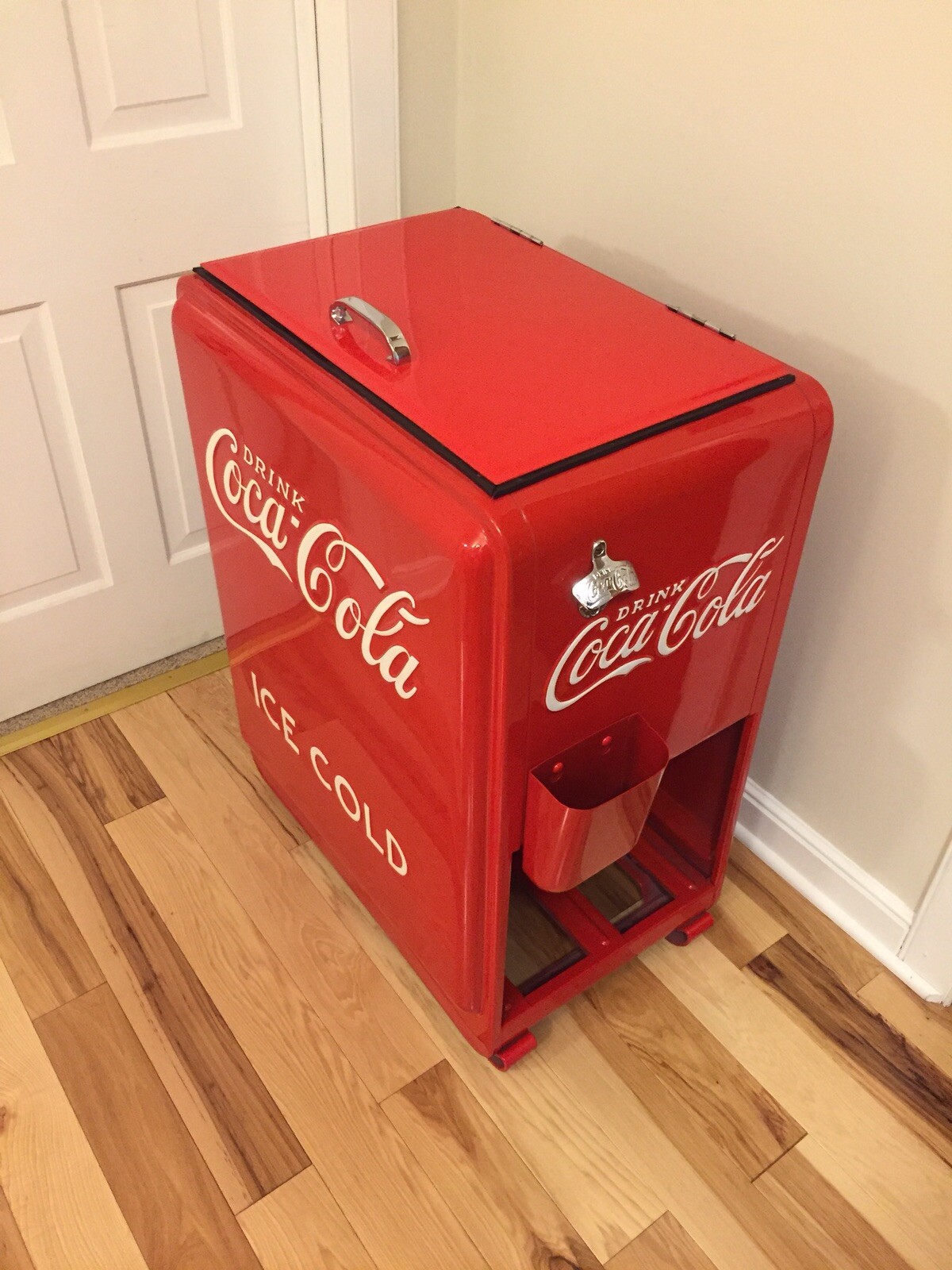 Westinghouse Coca Cola Junior Ice Box Cooler Coke Princess Antique ...
