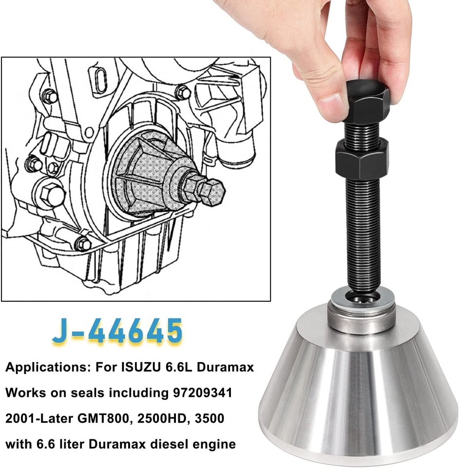 For Isuzu 6.6L Duramax Front Crankshaft Seal & Wear Sleeve Installer J ...