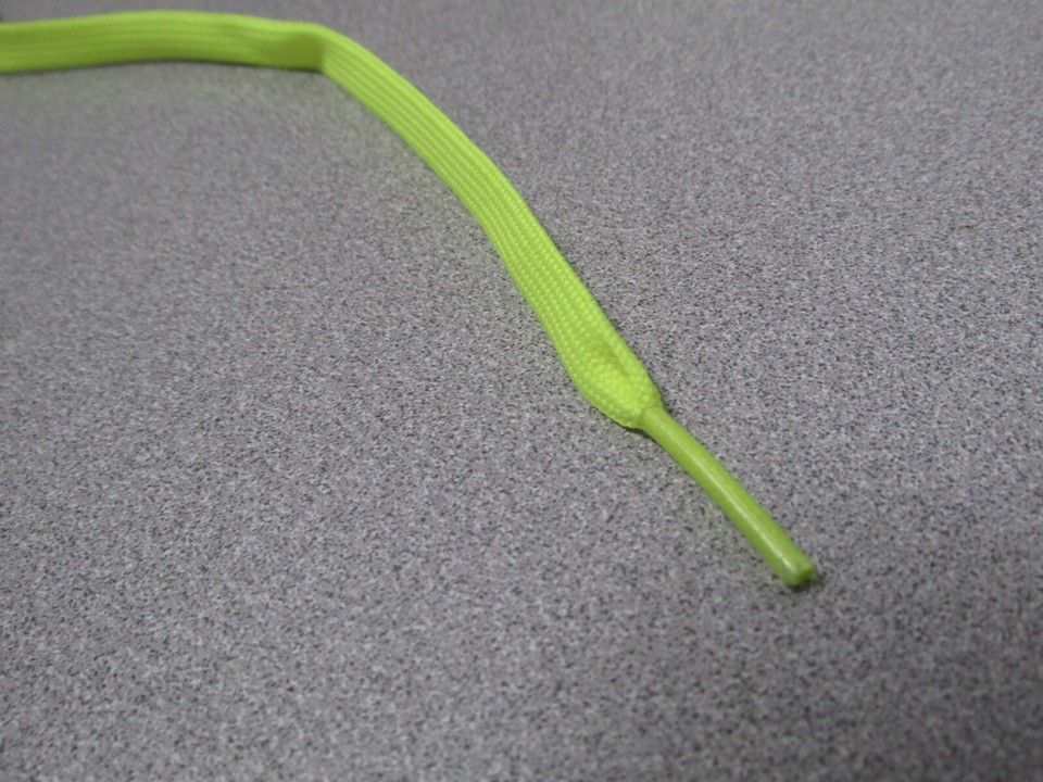 Brooks Shoe Laces Neon Yellow Flat 46" Long Shoelaces One Pair | eBay