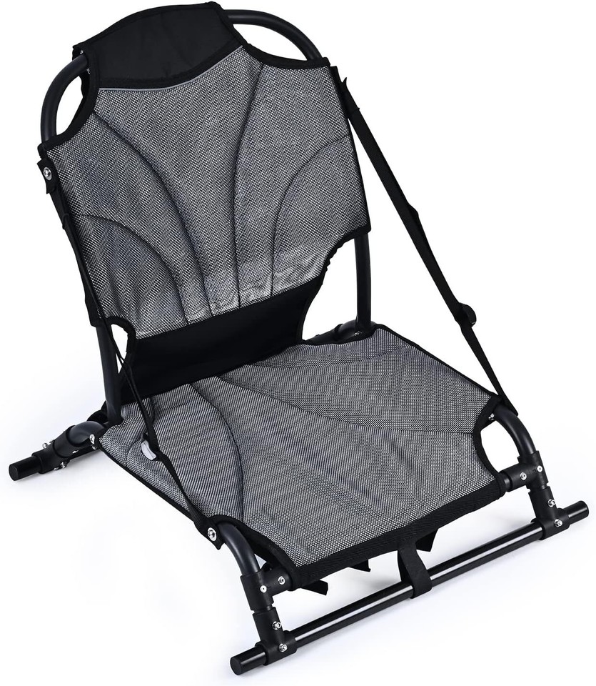 Folding Kayak Seat w/ Back Support Universal for Inflatable Kayak ...