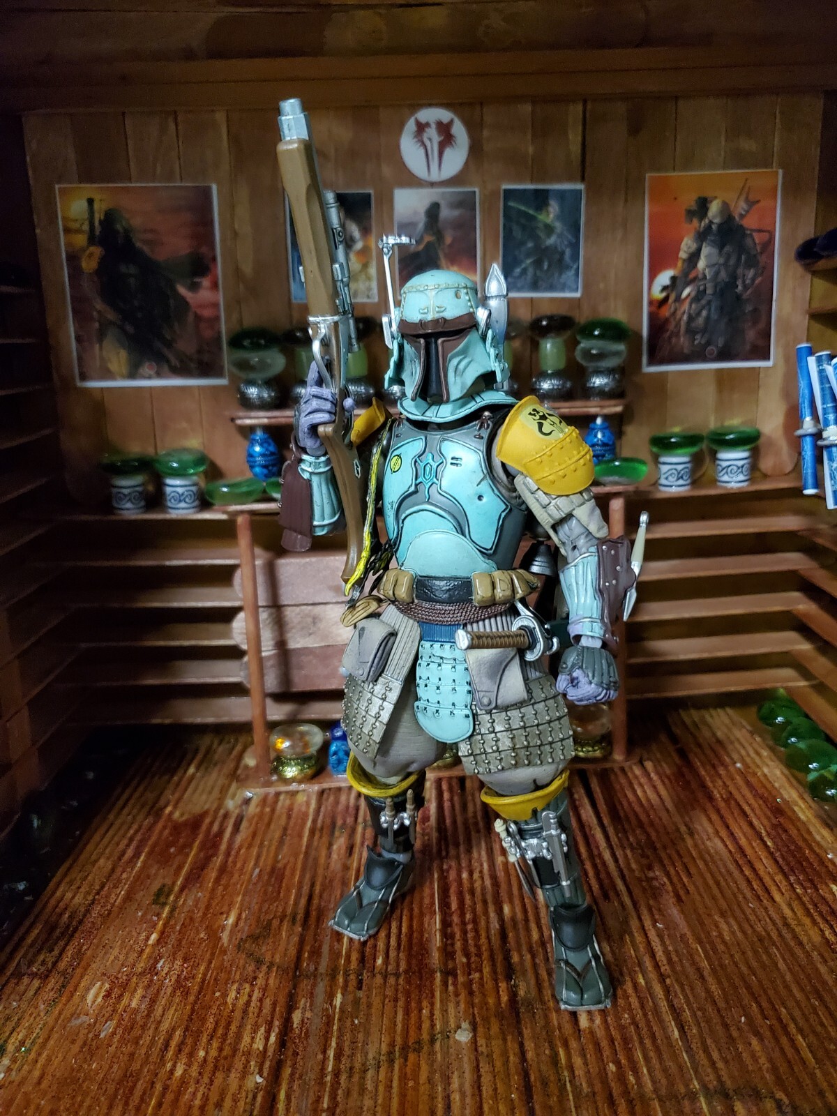 Boba Fett - The Ronin Shrine And Family Temple - Action Figure Posing ...