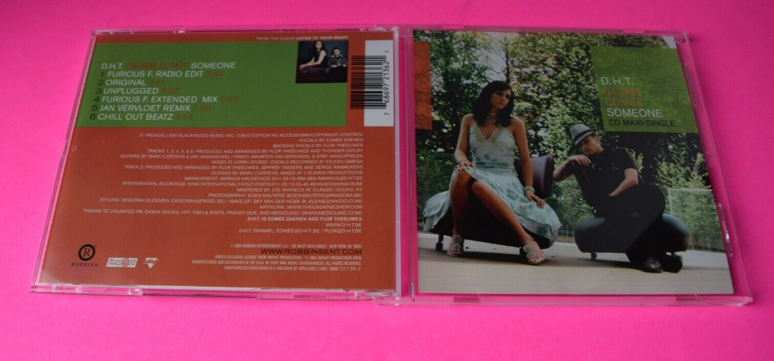 CD - D.H.T. - FEATURING EDMEE - SOMEONE - CD MAXI-SINGLE | eBay