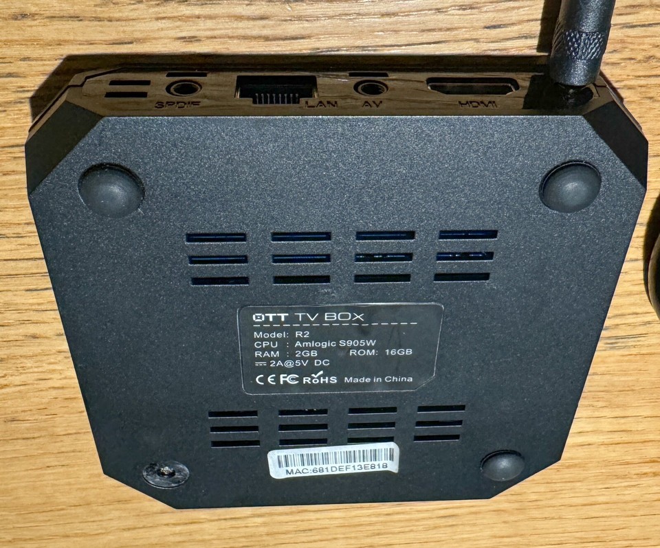 A95X R2 Android TV Smart Box with Power Supply 2GB Ram/16GB Rom | eBay