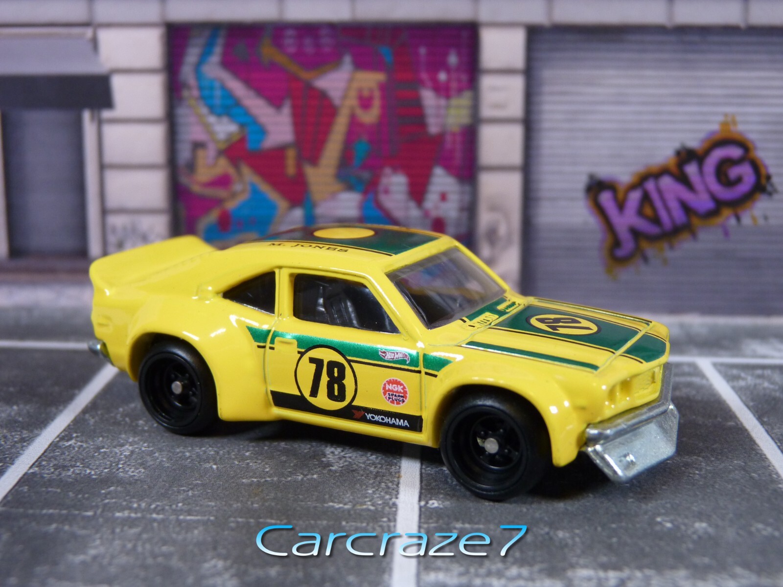 2017 Hot Wheels Premium Race Day Yellow Mazda RX3 Loose 1:64 P2 | eBay