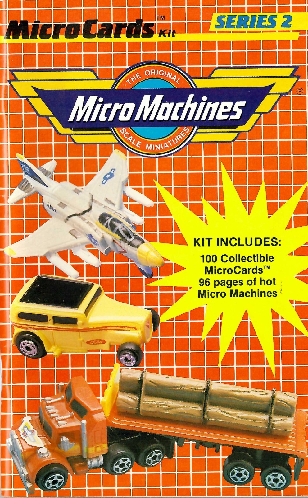 Micro Cards Kit Series 2 Micro Machines Original Scale Miniatures Book ...