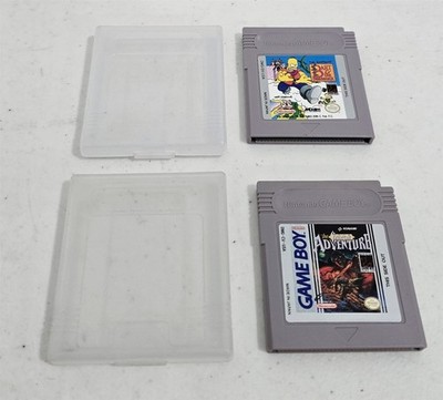 A-950 ORIGINAL NINTENDO GAME BOY GAMES CASTLEVANIA ADVENTURE BART THE ...