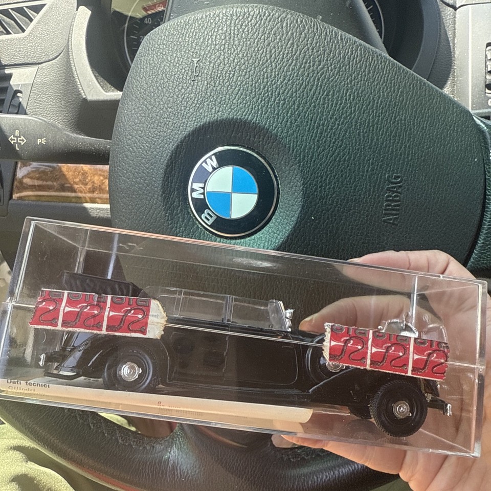 VERY RARE RIO MERCEDES BENZ 770 HITLERS PERSONAL CAR DIECAST BOXED 64 1 ...