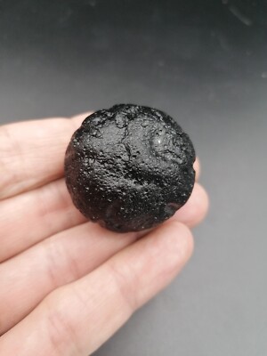 Quality Tektite Philippinite Rizalite disc 46,40g/ 3,6cm Meteorite ...