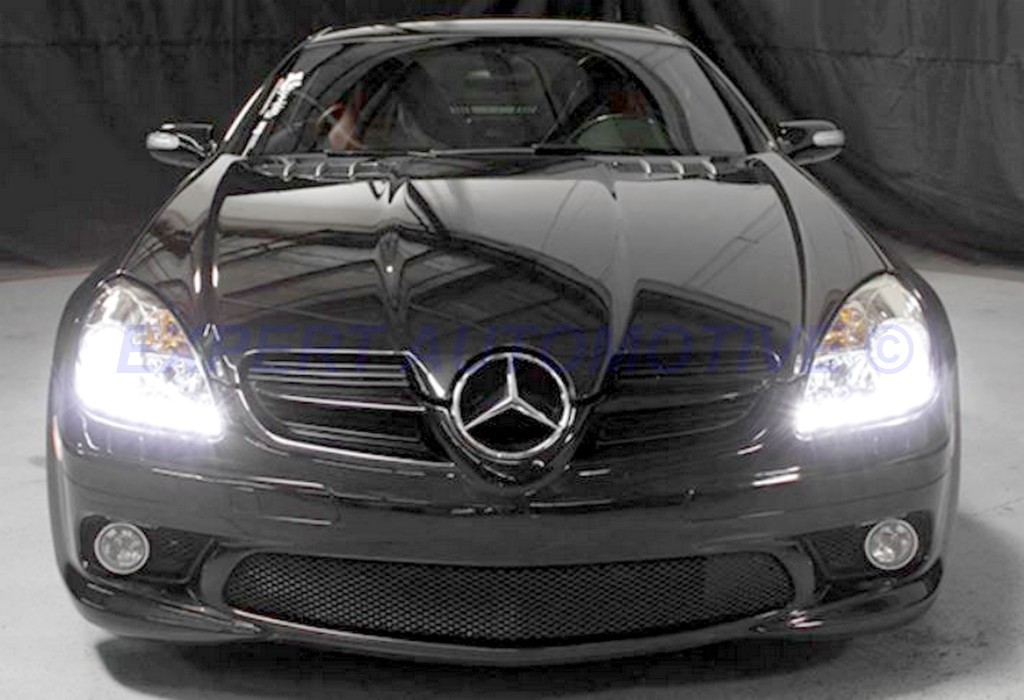 FARI DRL INSIDE R87 MERCEDES-BENZ SLK R171 DAL 2004 AL 2011 DAYLINE ...
