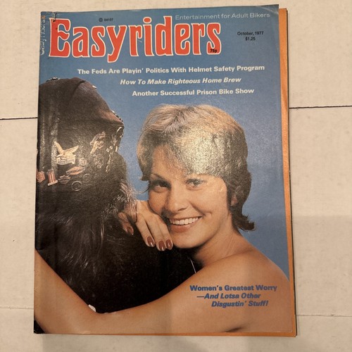 Vintage Easyriders #52 Oct 1977 Motorcycle Magazine w/ David Mann CF ...
