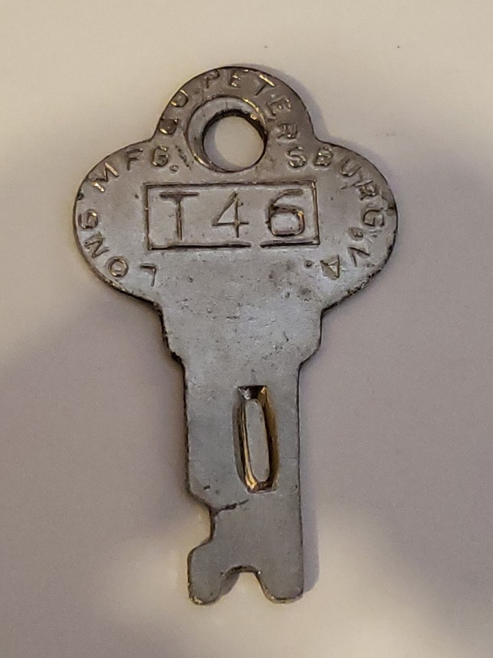 Long Lock Key Number T - 46 T46 | eBay