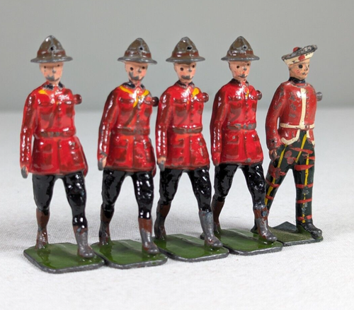 VTG Britains RCMP Royal Canadian Mounted Police hollow cast lead toy ...