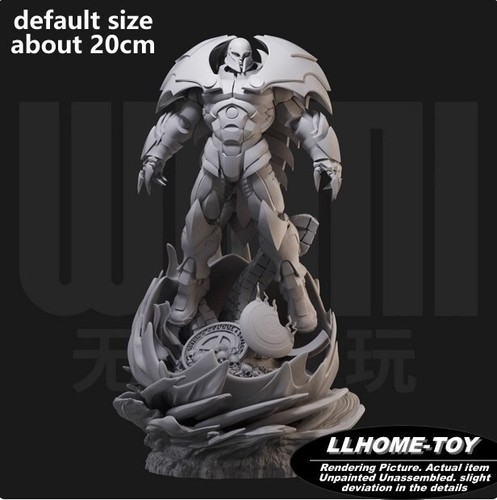 Anime Onslaught Villain Resin 3D Print GK Figure DIY Model Unpainted | eBay