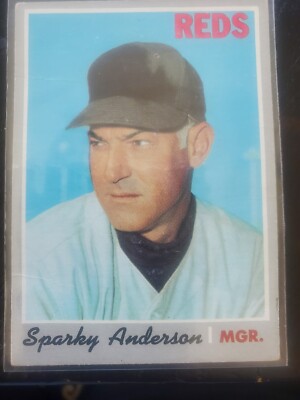 1970 Topps #181 Sparky Anderson MANAGER Cincinnati Reds | eBay