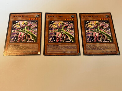 3X Prickle Fairy - IOC-077 x3 Yugioh Yu Gi Oh! Playset | eBay