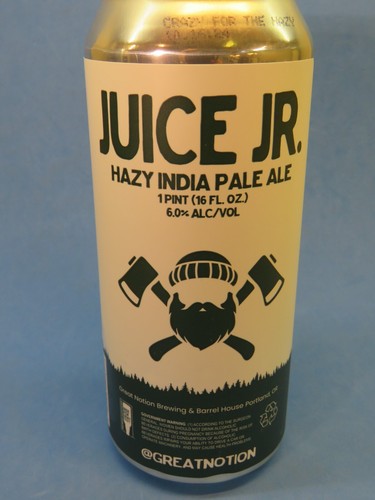 Artisanat Bière Vide Peut ~ Grand Notion Brewery Jus Jr. Hazy Ipa ...