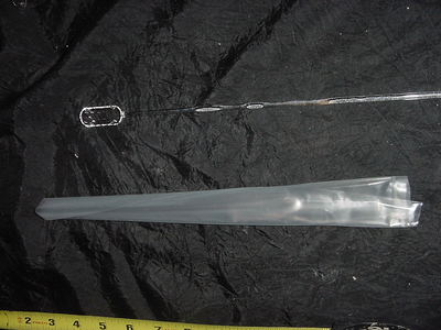 New Combustion Tube Boat Handle Spoon Quartz 11” Unknown Manufacturer ...