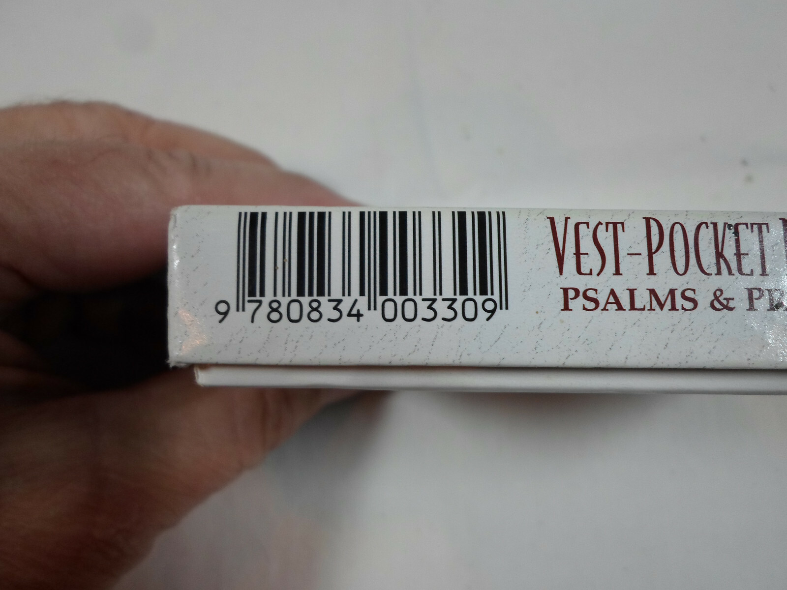 Deluxe Vest-Pocket New Testament with Psalms and Proverbs: King James ...