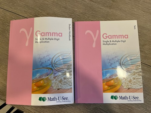 NEW-opened Math-U-See Gamma Student Workbook and Tests Set | eBay