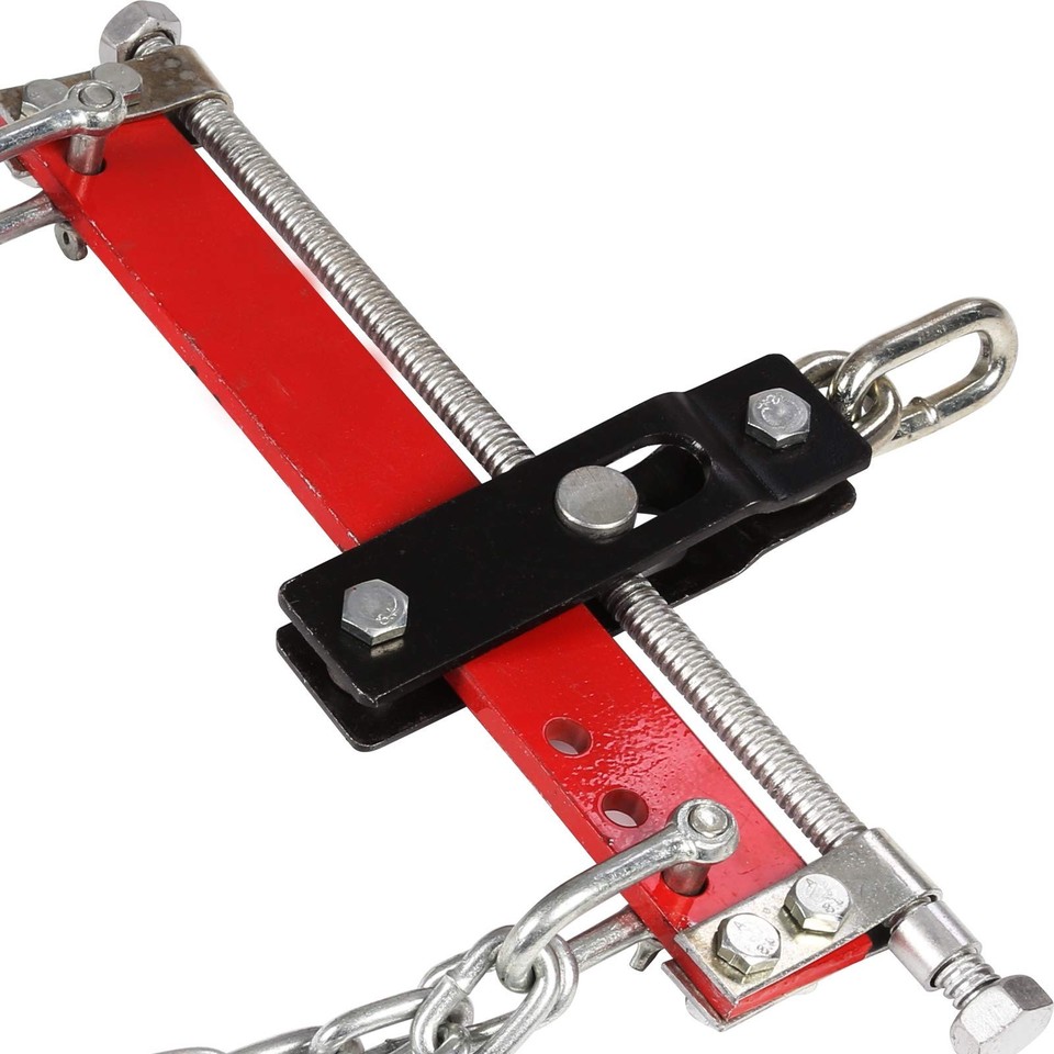2000LB 900KG ENGINE LEVELLER CRANE HOIST CHAIN LOAD GARAGE LIFT LOADING ...