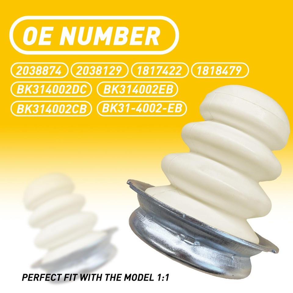 For Ford Transit Mk8 Custom 1x Rear Axle Bump Stop Single Rear Wheel ...
