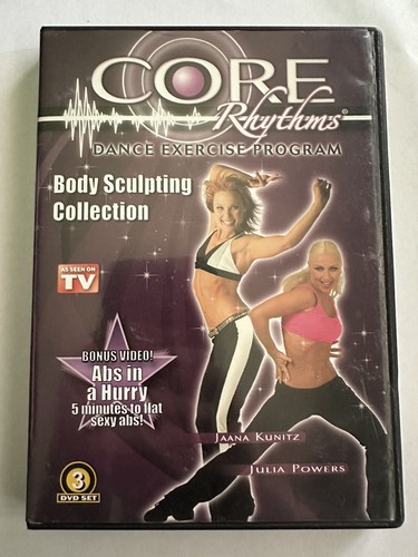 CORE RHYTHMS - Dance Exercise Program - Body Sculpting Collection (DVD, 3 Disc) | eBay