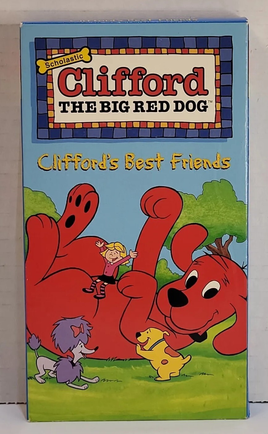 Clifford the Big Red Dog - Cliffords Best Friends (VHS, 2001 ...