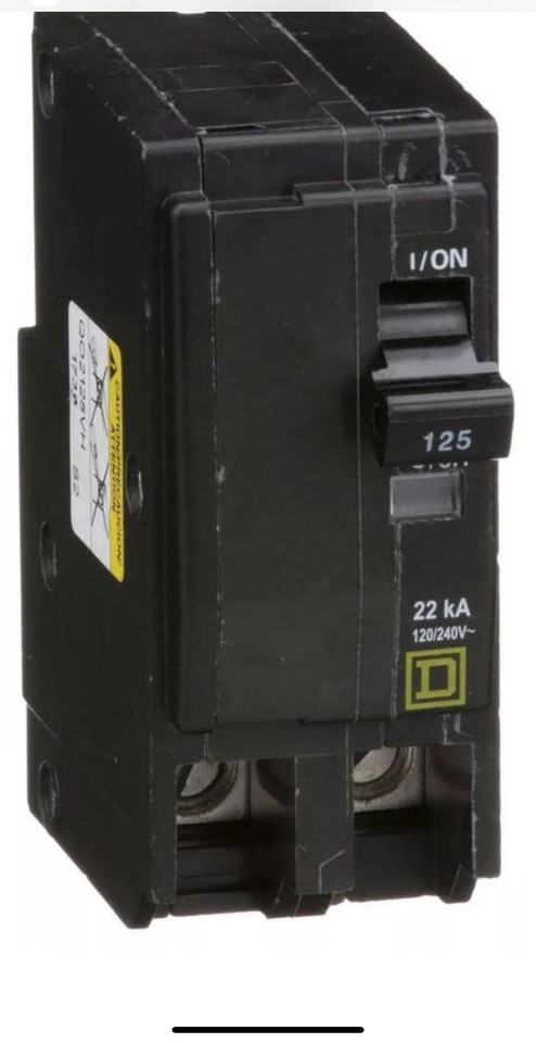 Square D - QO2125 - Mini Circuit Breaker - 125 A, 1-Phase, 240V 🔥NEW IN ...