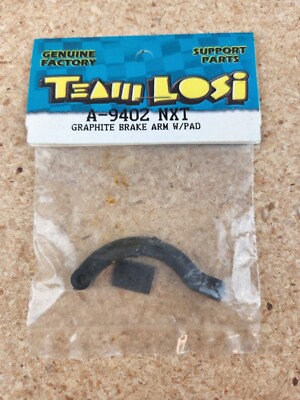 Team Losi NXT Graphite Brake Arm w/ Brake Arm Pad LOSA9402, A-9402 NEW ...