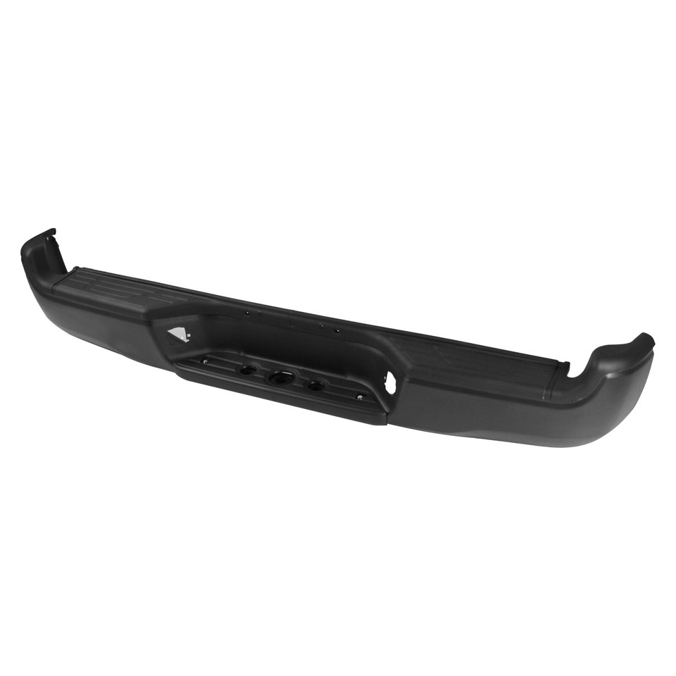Black Complete Rear Step Bumper Assembly For Toyota Tacoma 2005-2015 ...